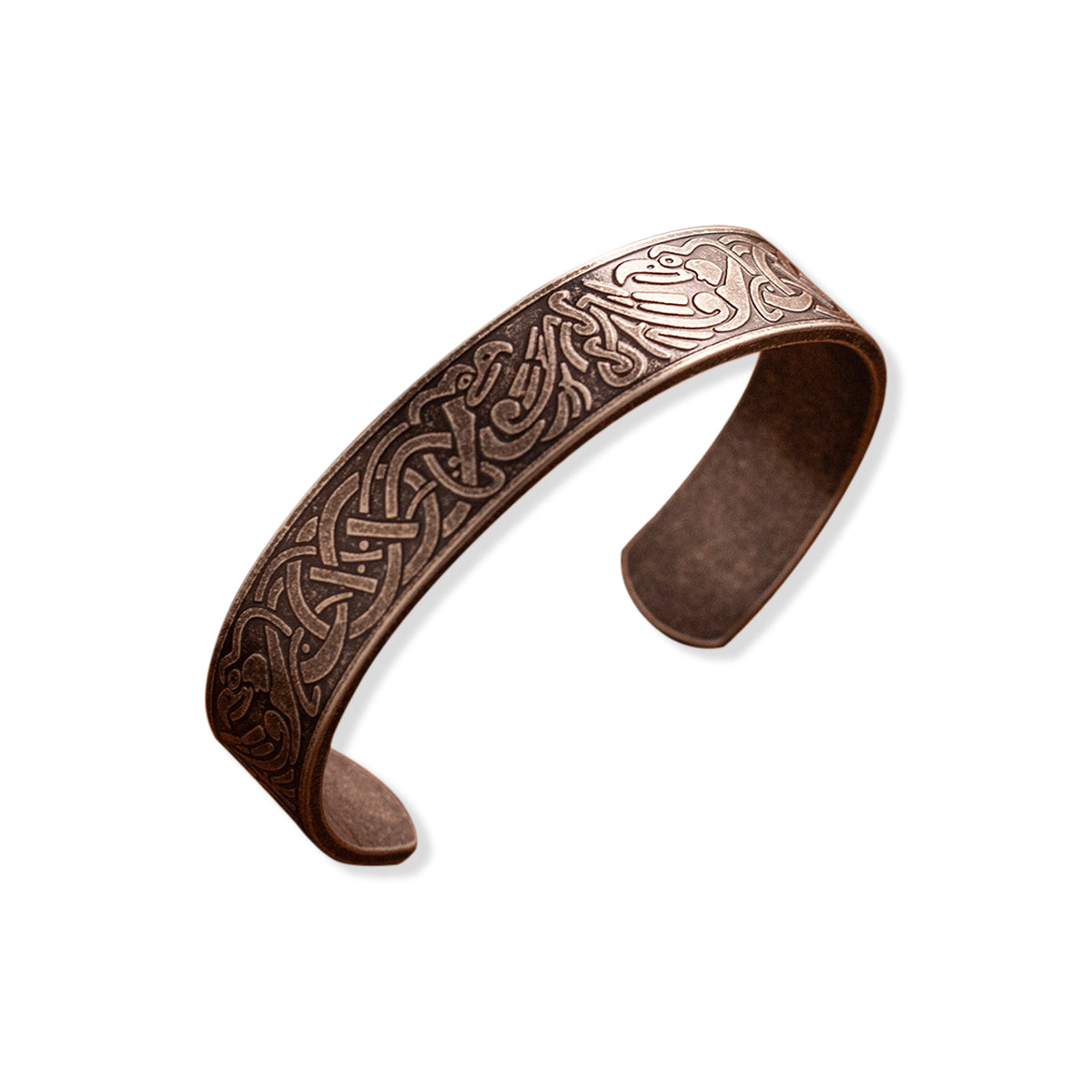 북유럽 신화「후긴과 무닌」토템 각인 티타늄 스틸 팔찌 – Karaku KR